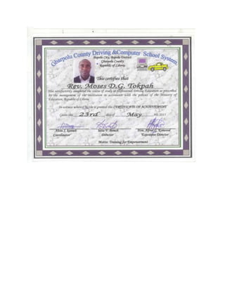 D. Certificate | DOCX