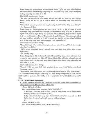 Triệu Chứng Tâm Thần Ts. Bs Đặng Hoàng Hải | PDF