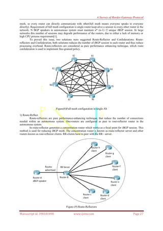 A Survey of Border Gateway Protocol | PDF