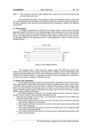 File Reconstruction in Digital Forensic | PDF