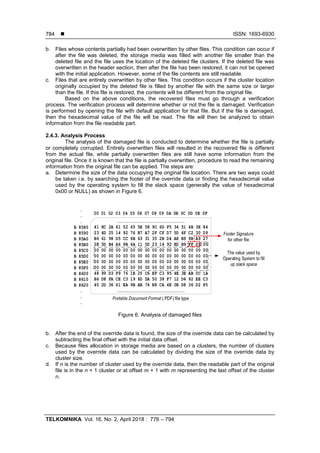 File Reconstruction in Digital Forensic | PDF
