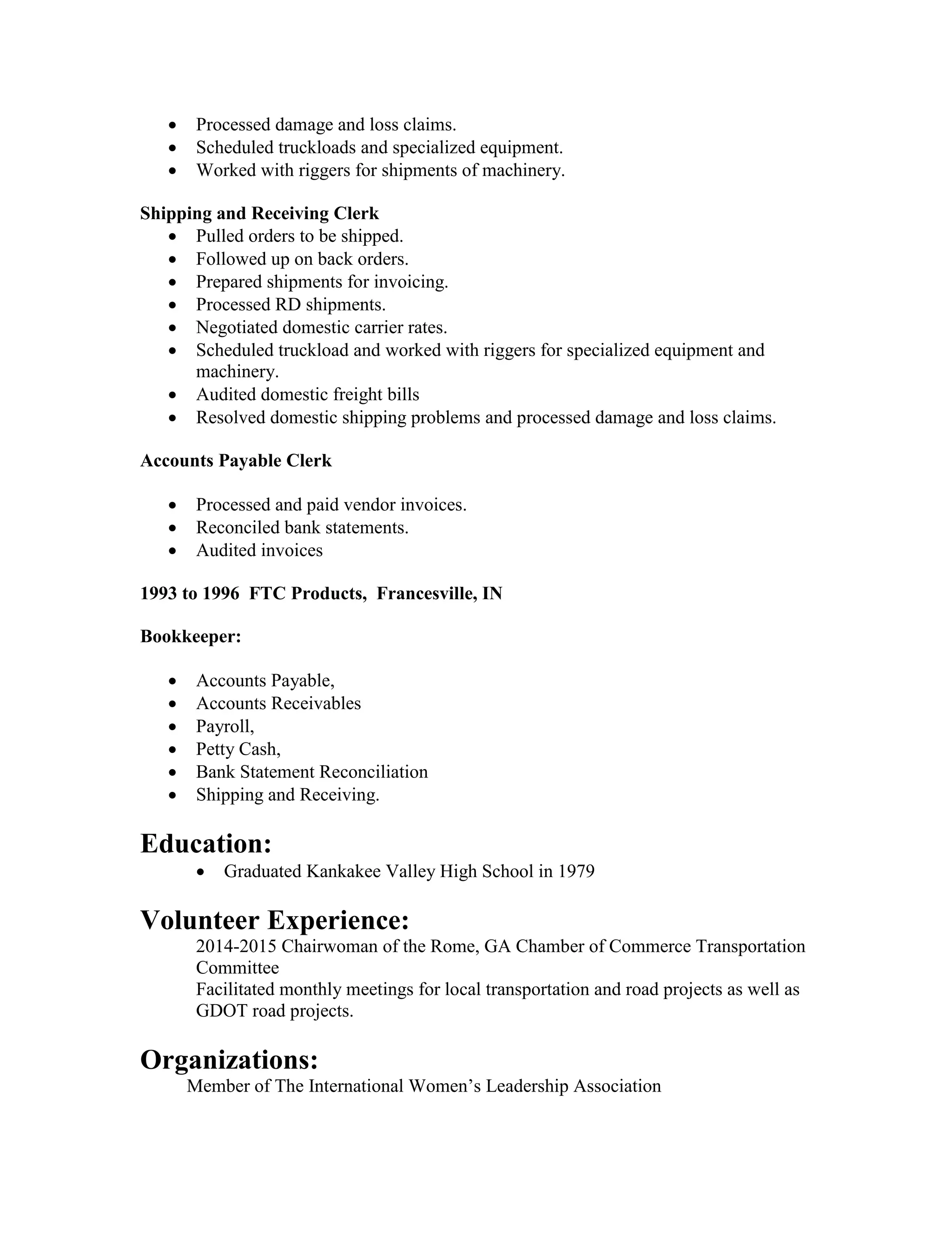 ALS RESUME 2016pdf | PDF | Logistics and Transportation Industry | Industries