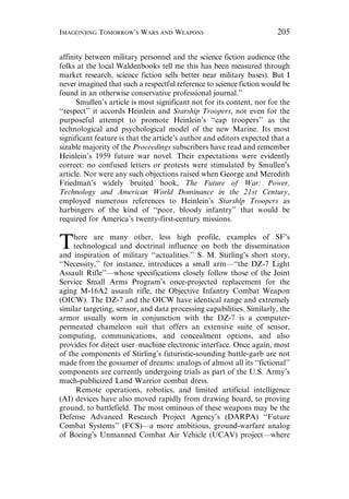 Imag(in)ing Tomorrow’s Wars and Weapons | PDF | Science Fiction | Genres