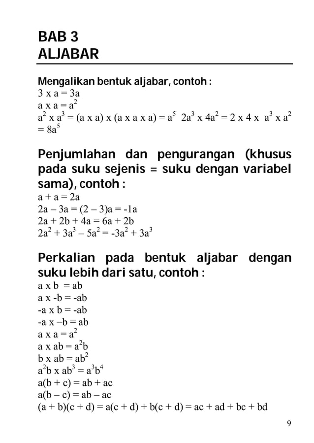 39881357 kumpulan-rumus-mtk-smp-pdf-110708214157-phpapp02 | PDF