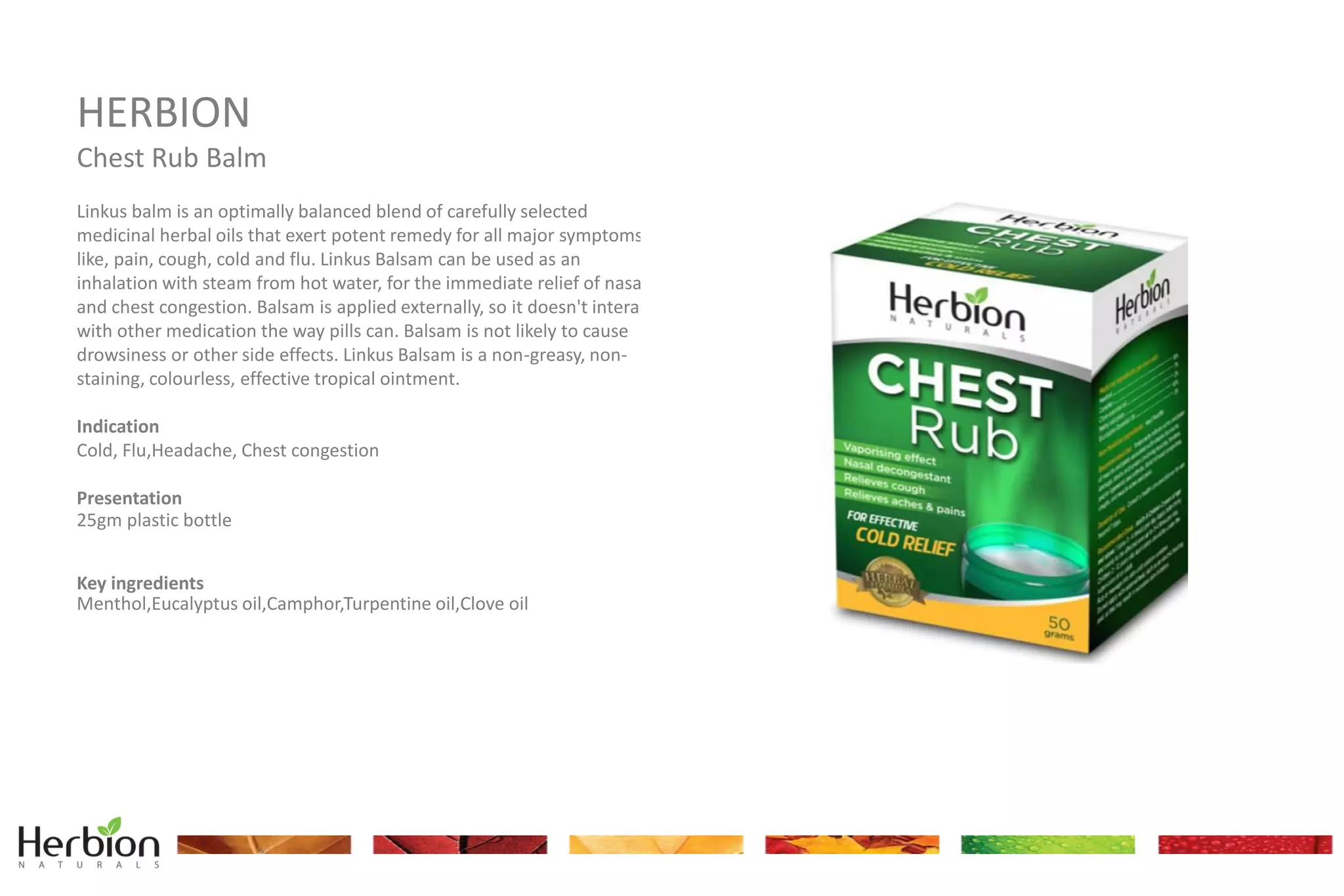 Herbion Product Portfolio | PDF