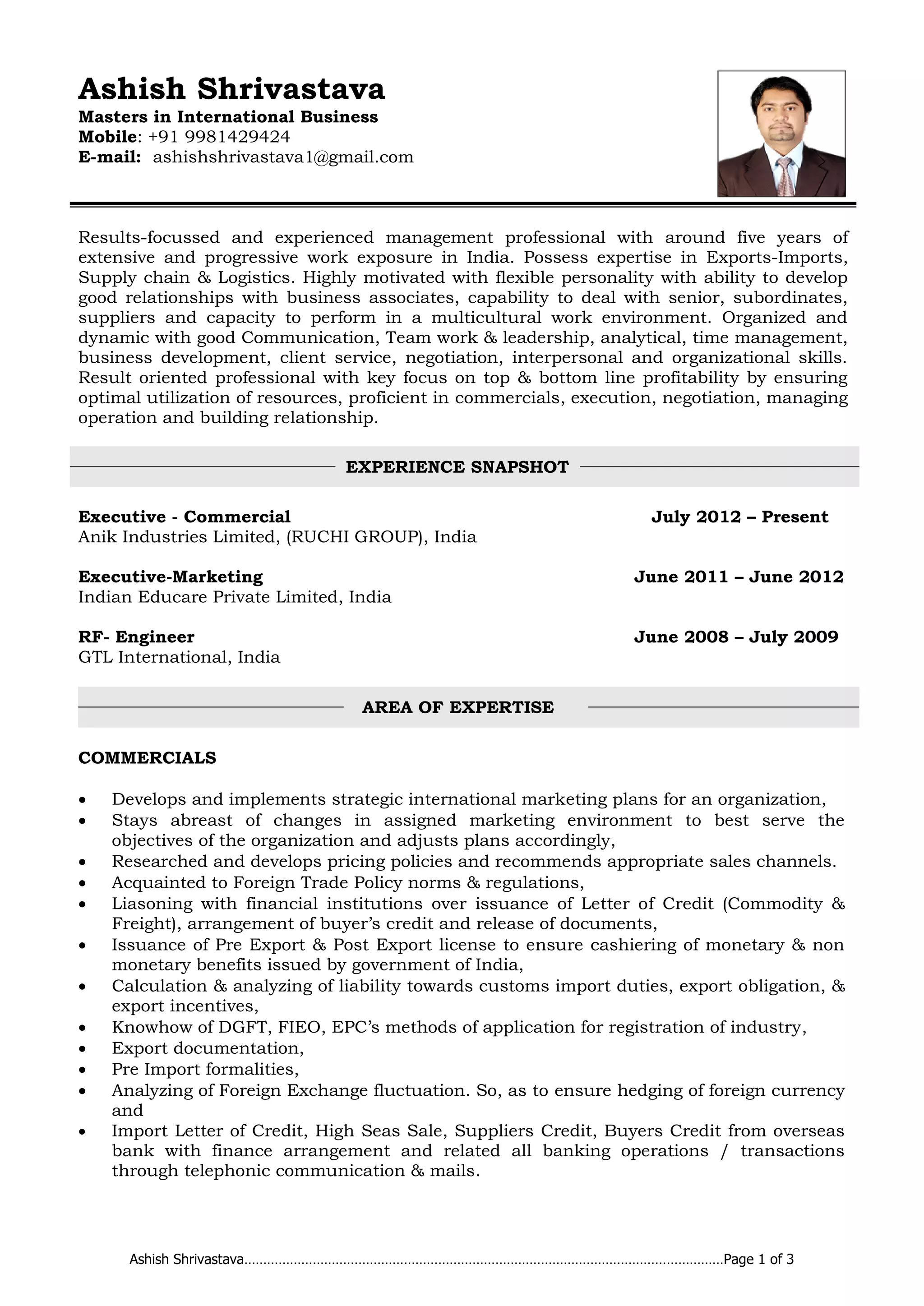 CV_Ashish | PDF