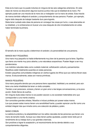 Quiromancia(lectura de manos).pdf gratis | PDF