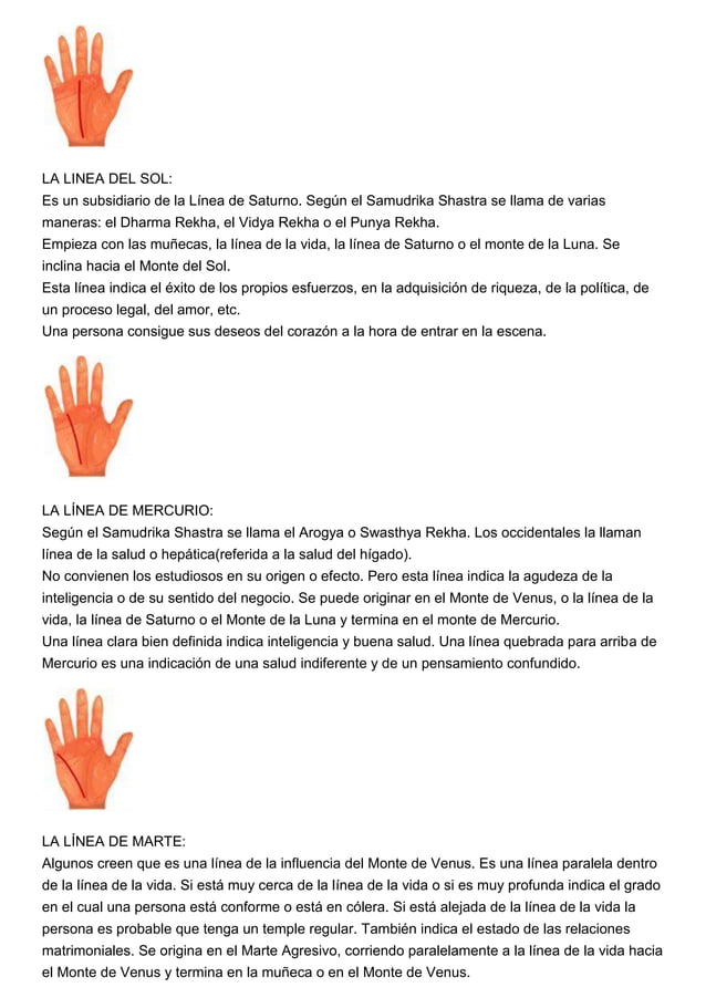 Quiromancia (lectura de manos).pdf gratis | PDF