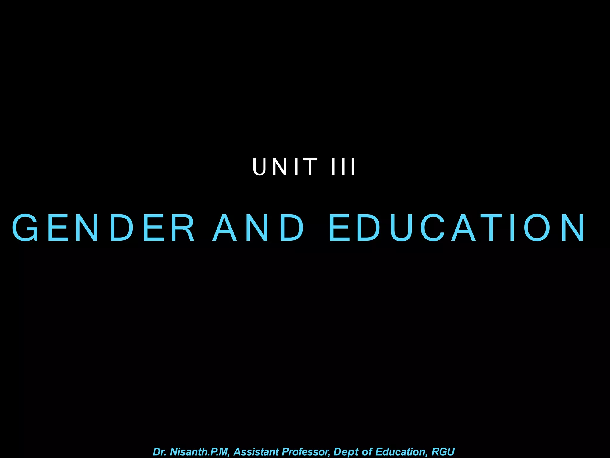 Gender-Disparity-in-Education- pptx | PPT