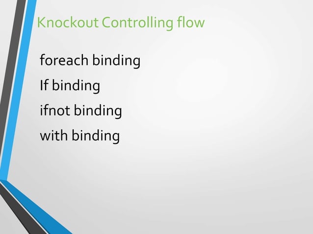 KnockOutjs from Scratch | PPT
