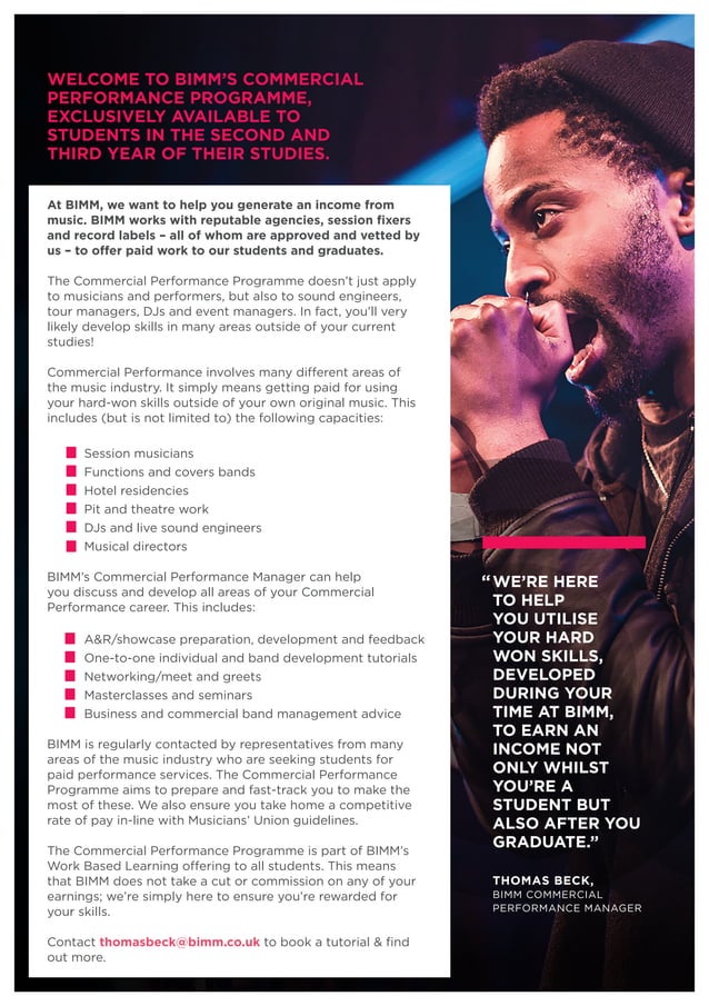 Commercial Performance-v2 - booklet | PDF | World/International Music ...