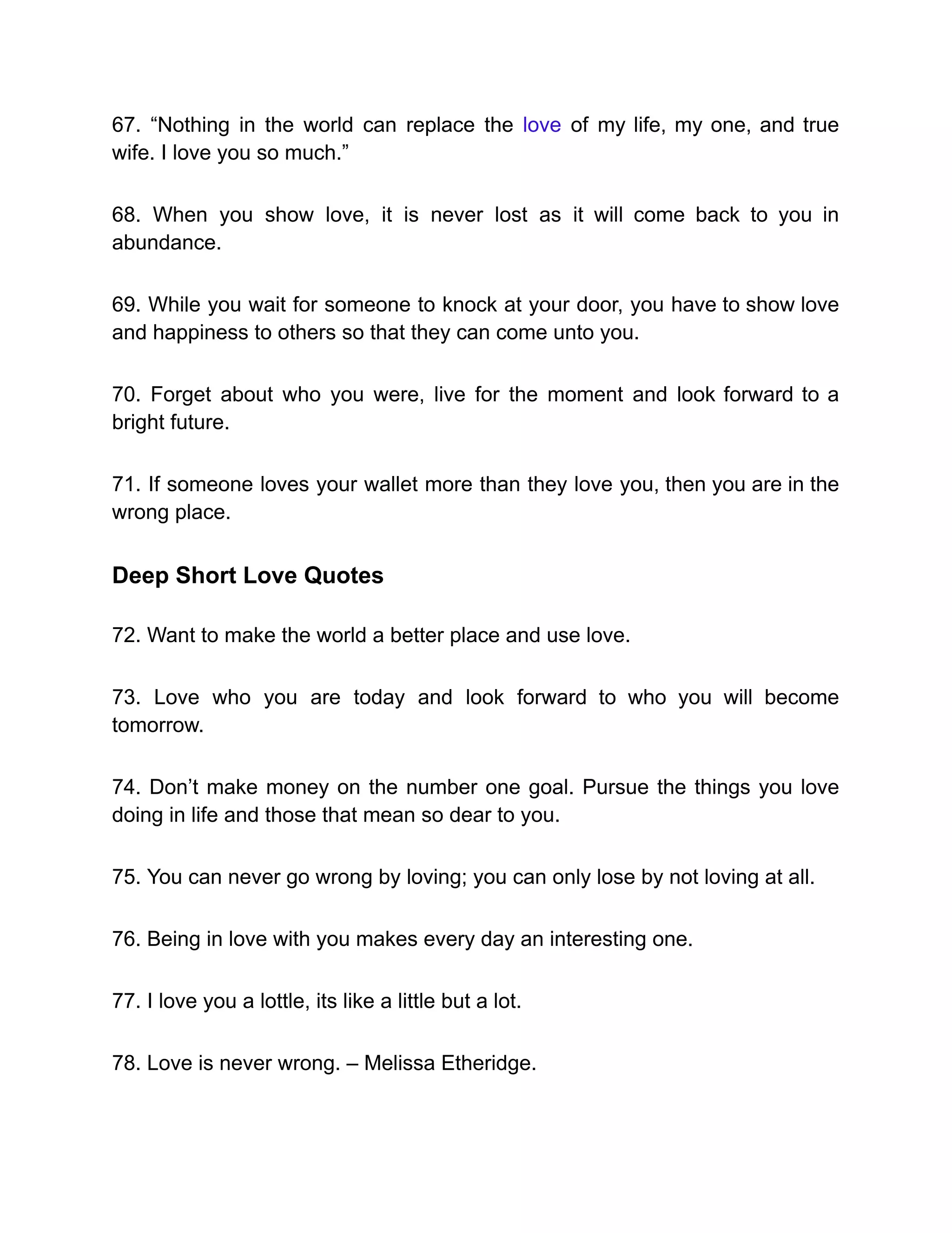 399 Deep Love Quotes _ Deep Love Quotes for Her.pdf | Heart and ...