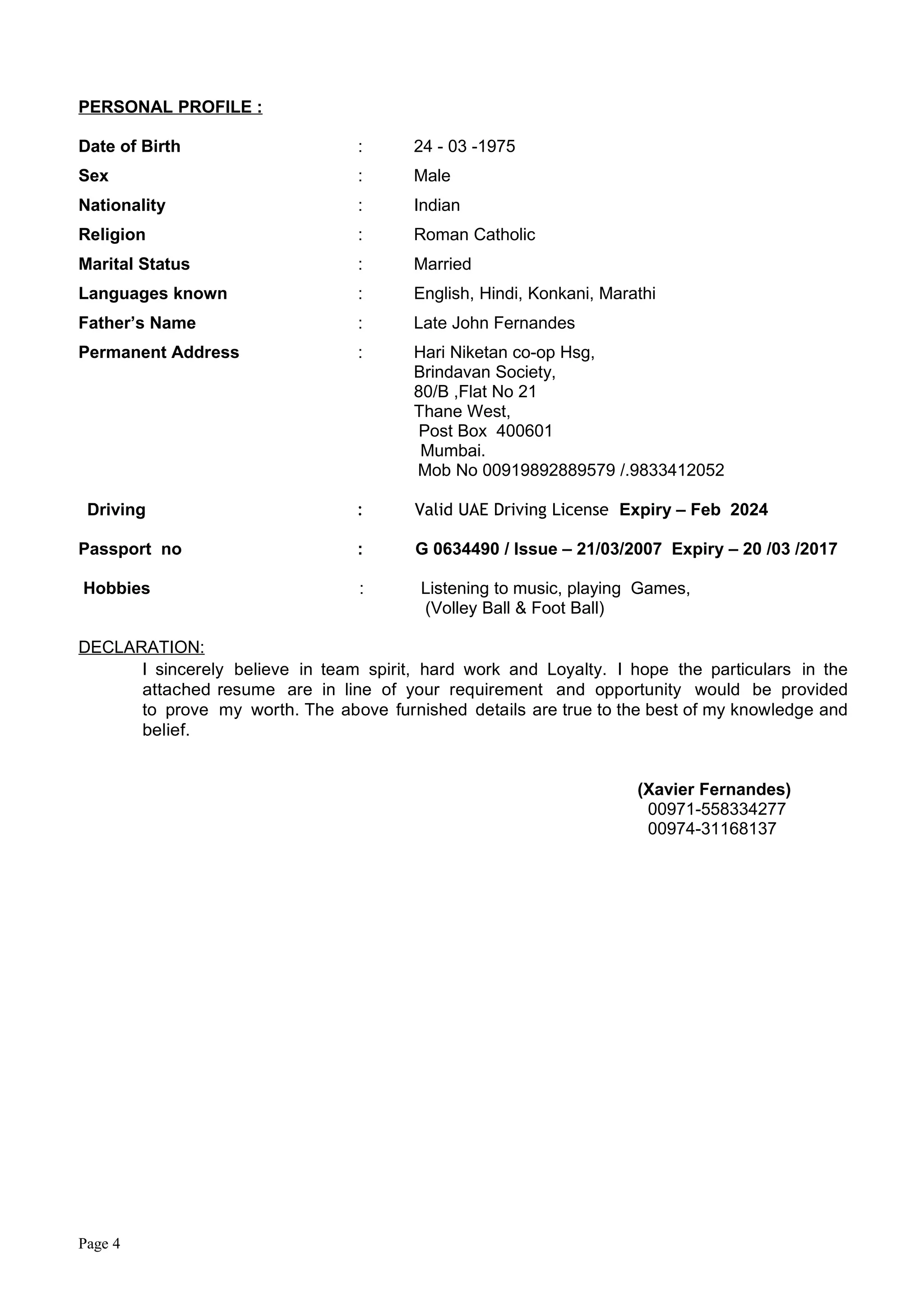 UPDATED CV 2015 | DOC