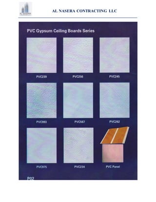 AL NASERA - BUILDING MATERIALS CATALOG | DOCX | Automotive Industry | Industries