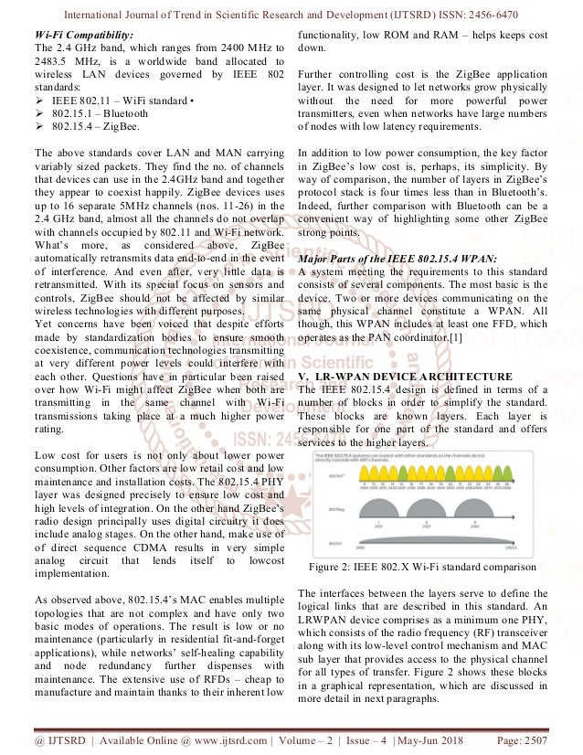 Literature Survey On Zigbee Ieee 802154 System Implementation