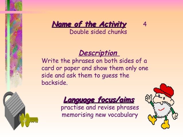39activitiesforenglishlesson | PPT
