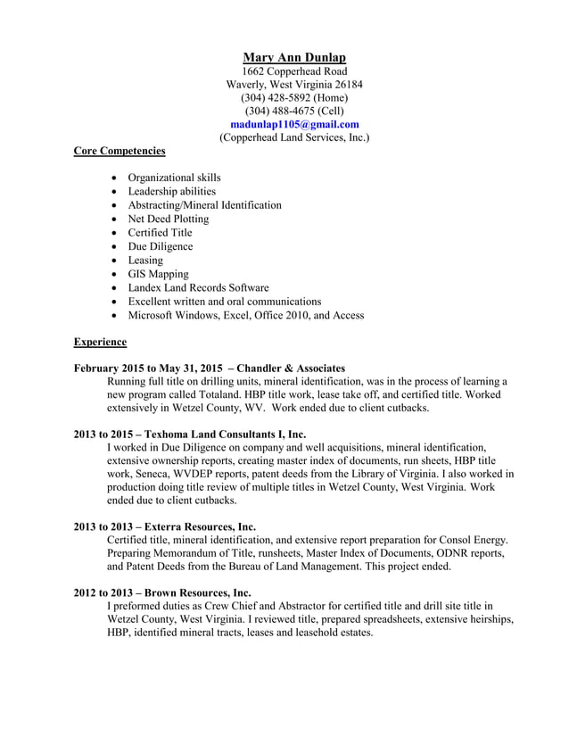 Mary Ann's Resume | PDF