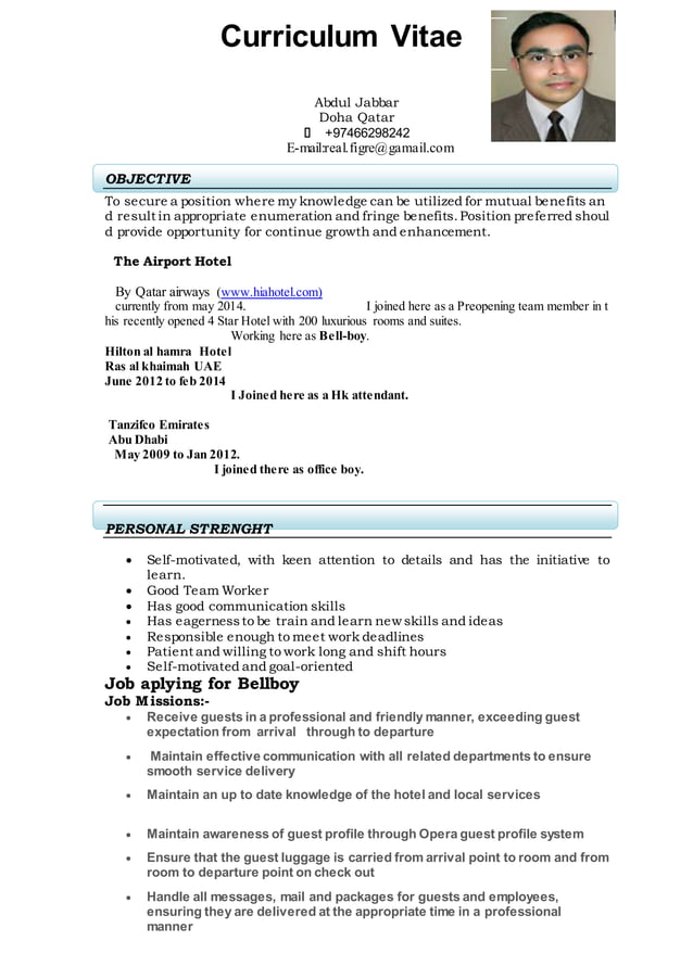 cv abdul | PDF