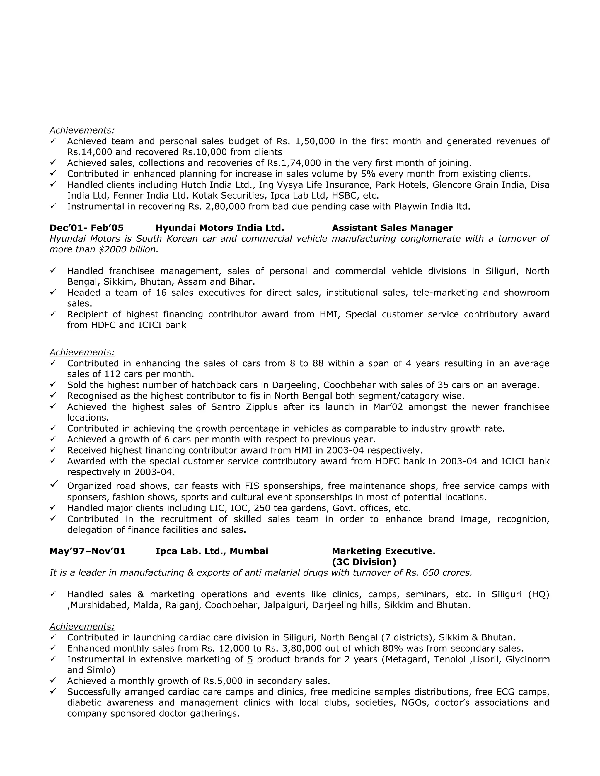 SUGATA GHOSH CV | DOC