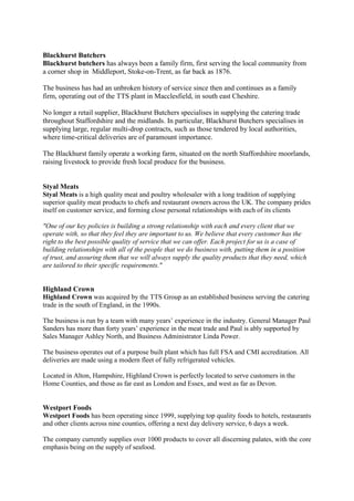 Tim Blackhurst Linked in | PDF | Business | Business and Finance