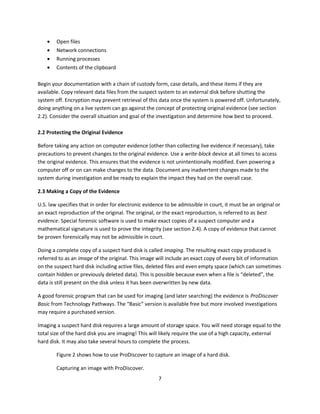 Forensic Procedures | PDF