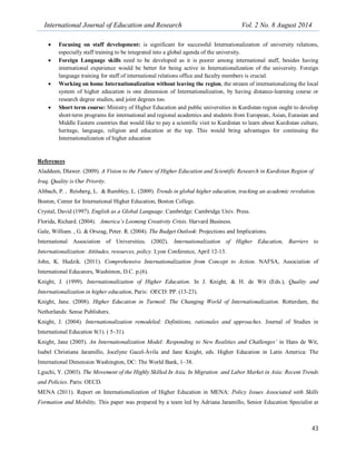 internationalization paper UOR | PDF