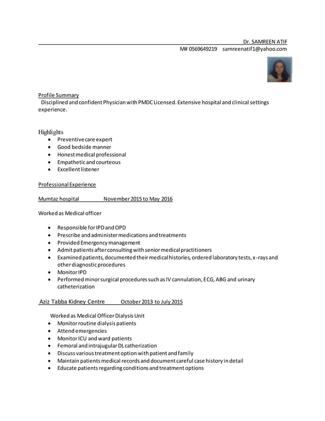 Dr Samreen Atif | PDF