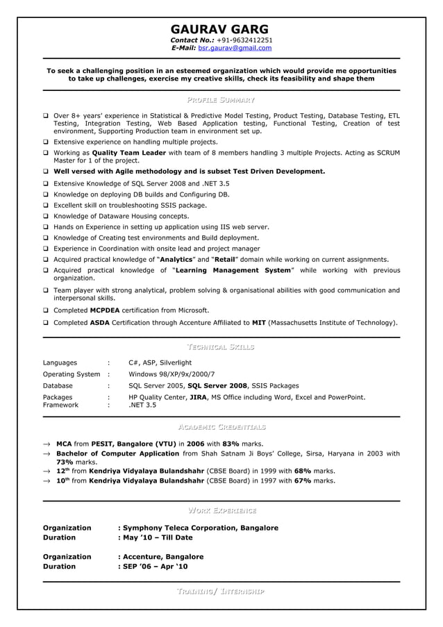 Gaurav_Garg_QA | PDF