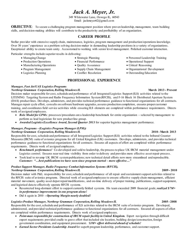 Jack Meyer 2016 | PDF