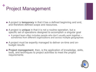 Three Trends in Project Management Presentation | PPTX