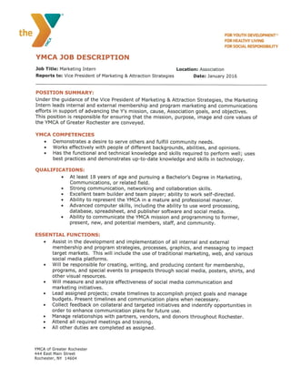 signed job description | PDF