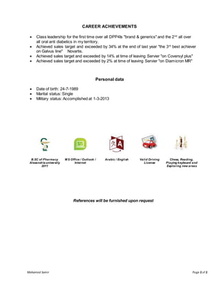 Mohamed Samir - CV | PDF