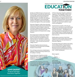 2016 ET tab, Meet our Scholars | PDF