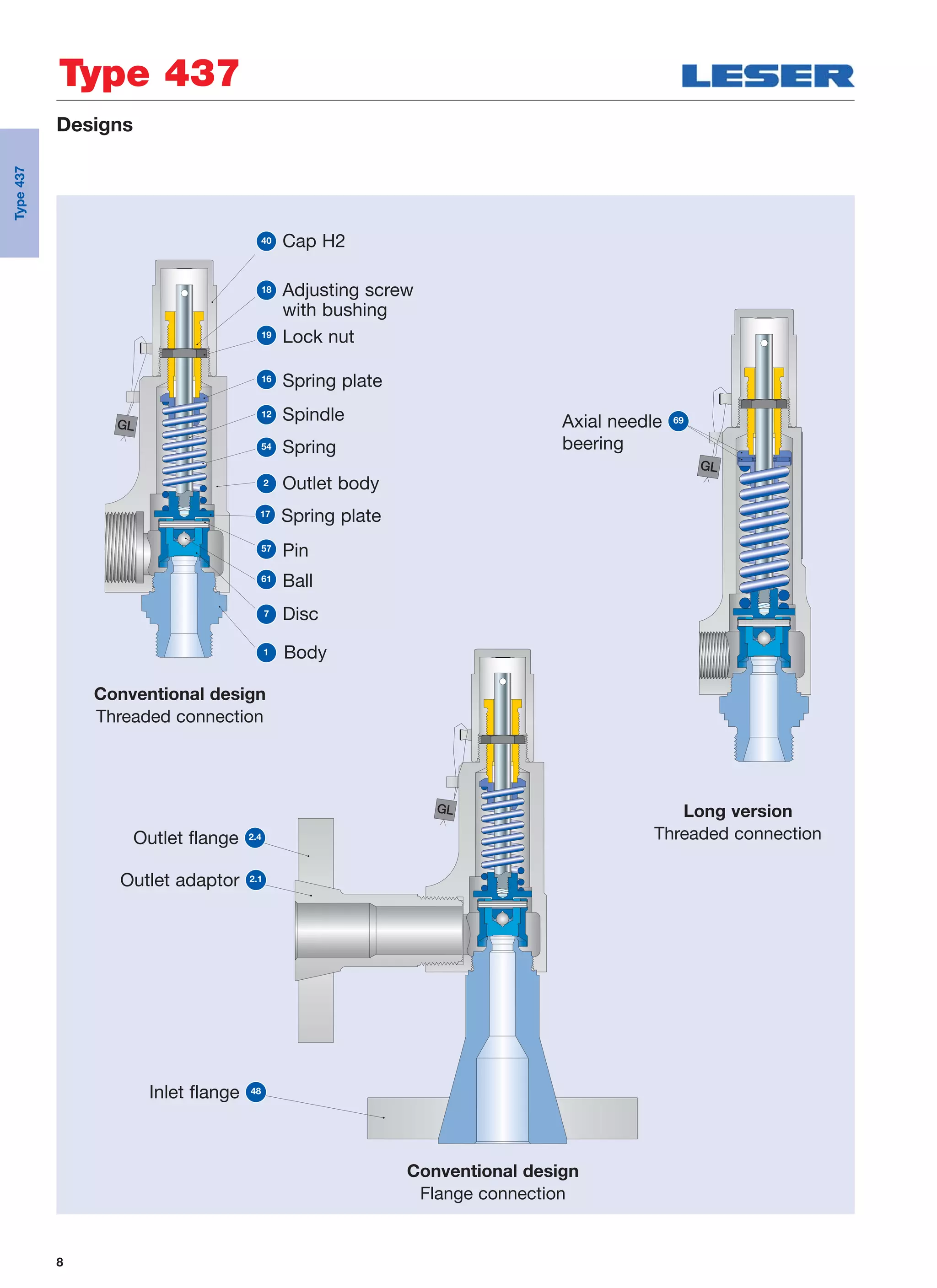 LESER-Safety-Valve-Compact-Performance-Extended-Catalog-EN | PDF
