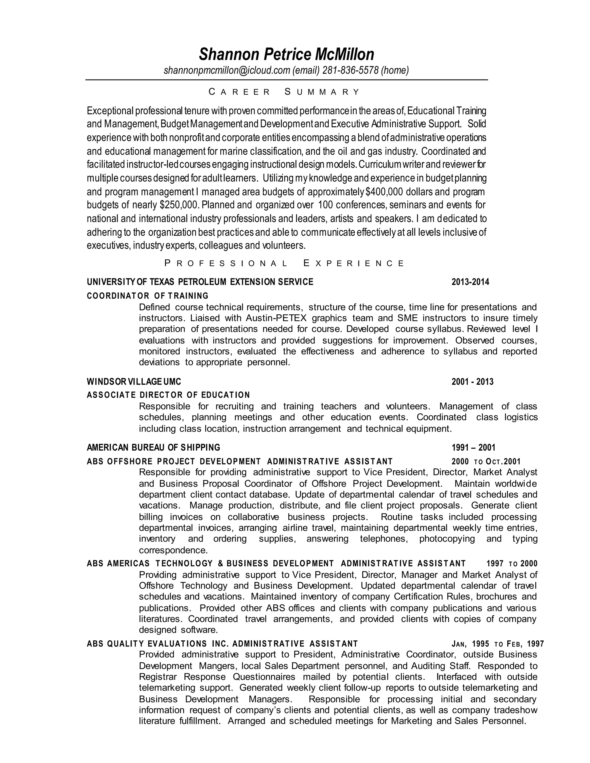 SMResumeProfile | PDF