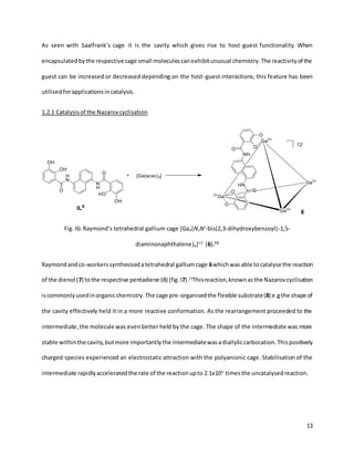 Synthesis of a new supramolecular cage | DOCX