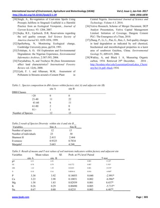 effect of mining activities on vegetation composition and nutrient ...