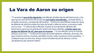 39 el santuario vara de aaron | PDF