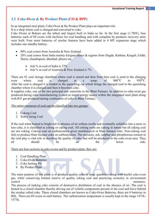 Vocational Training in Steel Authority of India Limited (SAIL)-Bokaro ...