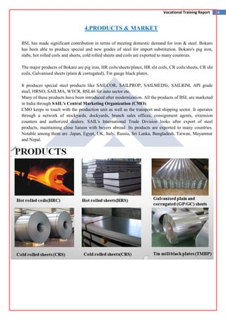 Vocational Training in Steel Authority of India Limited (SAIL)-Bokaro ...