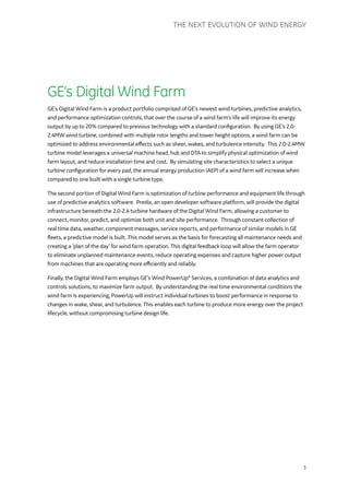 Digital Wind Farm | PDF