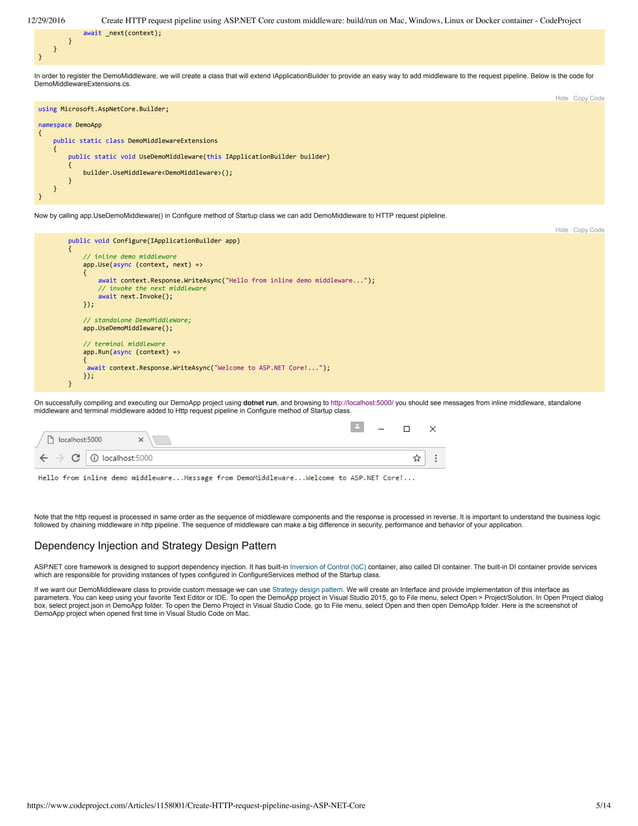 CreateHTTPRequestPipelineASPNetCore | PDF CreateHTTPRequestPipelineASPNetCore | PDF