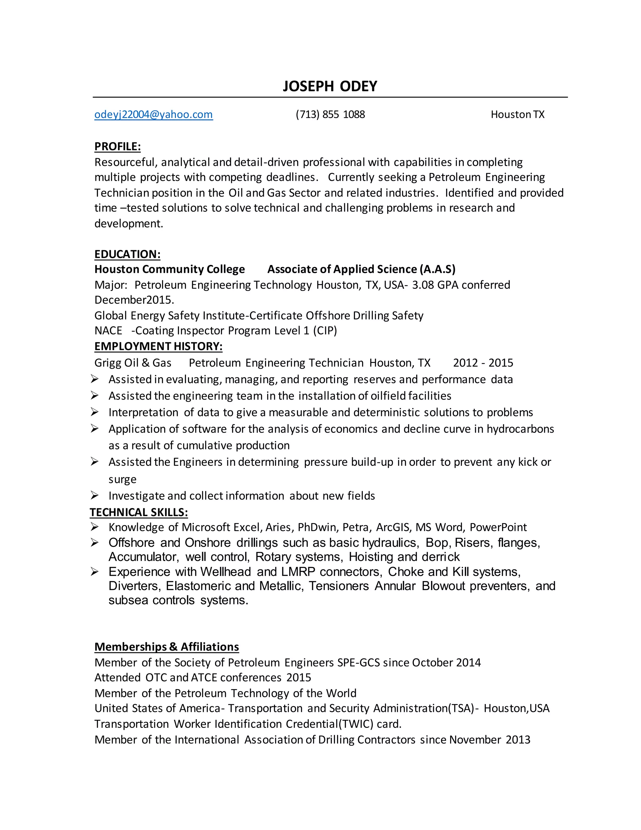 Myresume updated version | PDF