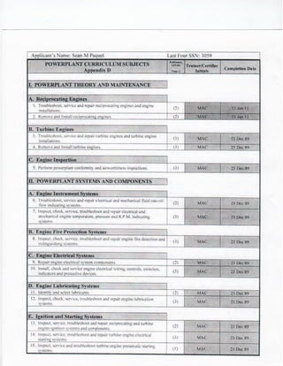 6. Airframe & Powerplant License Package | PPT