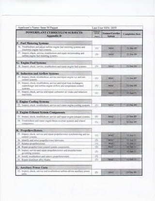 6. Airframe & Powerplant License Package | PPT