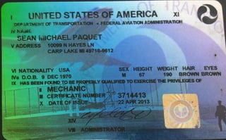 6. Airframe & Powerplant License Package | PPT