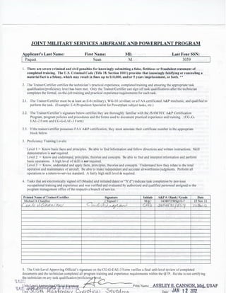 6. Airframe & Powerplant License Package | PPT