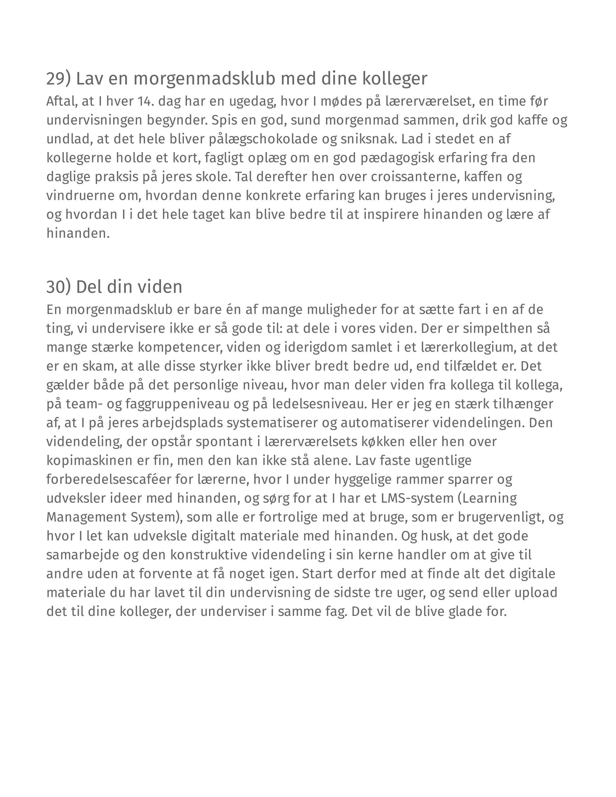 39 ideer til din undervisning | PDF