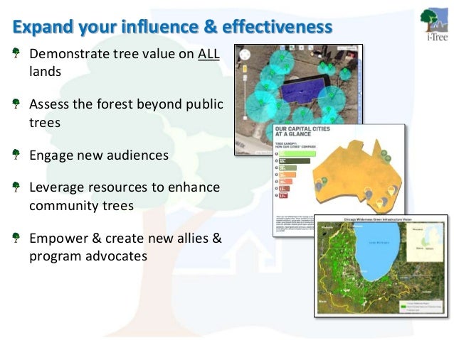 i-Tree Landscape and i-Tree Eco Application Updates