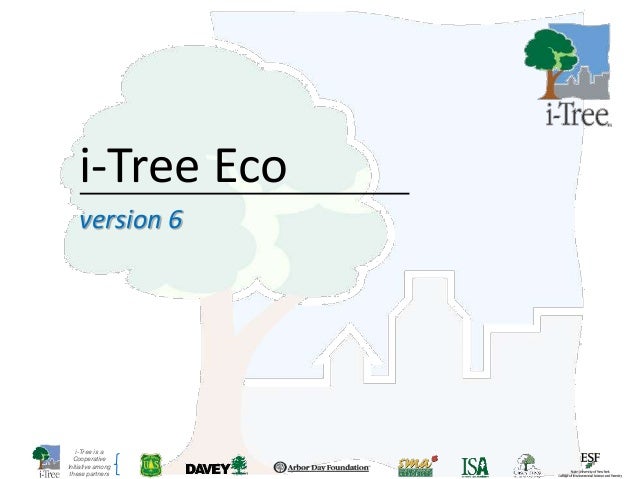 i-Tree Landscape and i-Tree Eco Application Updates